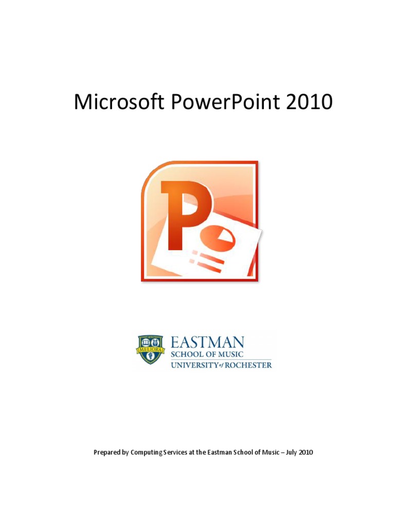 Ms Powerpoint 2010 | PDF | Hyperlink | Microsoft Office