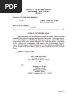 Motion For Execution (Sample) | PDF | Plaintiff | Legal Remedy