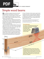 Beam Width and Depth Calculation Guide | PDF | Beam (Structure) | Bending