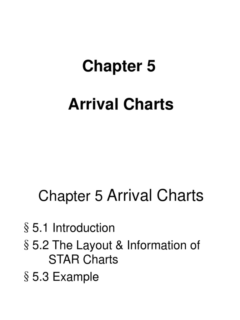 How To Read Jeppesen Arrival Charts | PDF | Air Traffic Control | Airport