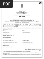 Birth Certificate | PDF