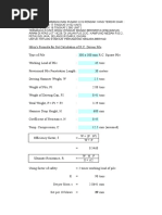 Hiley Formula For Driven Pile Temp Comp XLSX Setting Translate | PDF ...