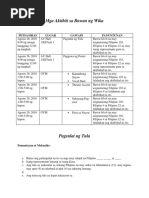 Pamantayan Sa Katutubong Sayaw | PDF