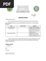 Biometric Justification Letter | PDF