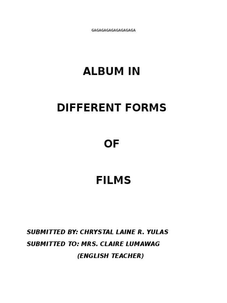 Title Page Project | PDF