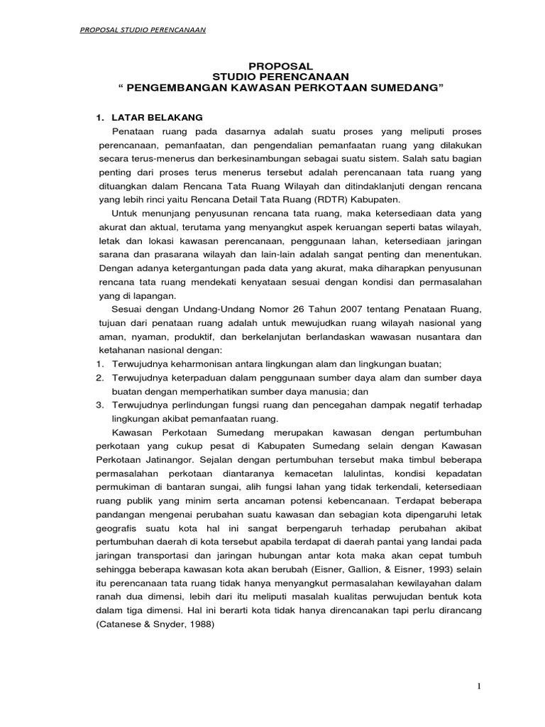 Proposal Studio MPWK | PDF