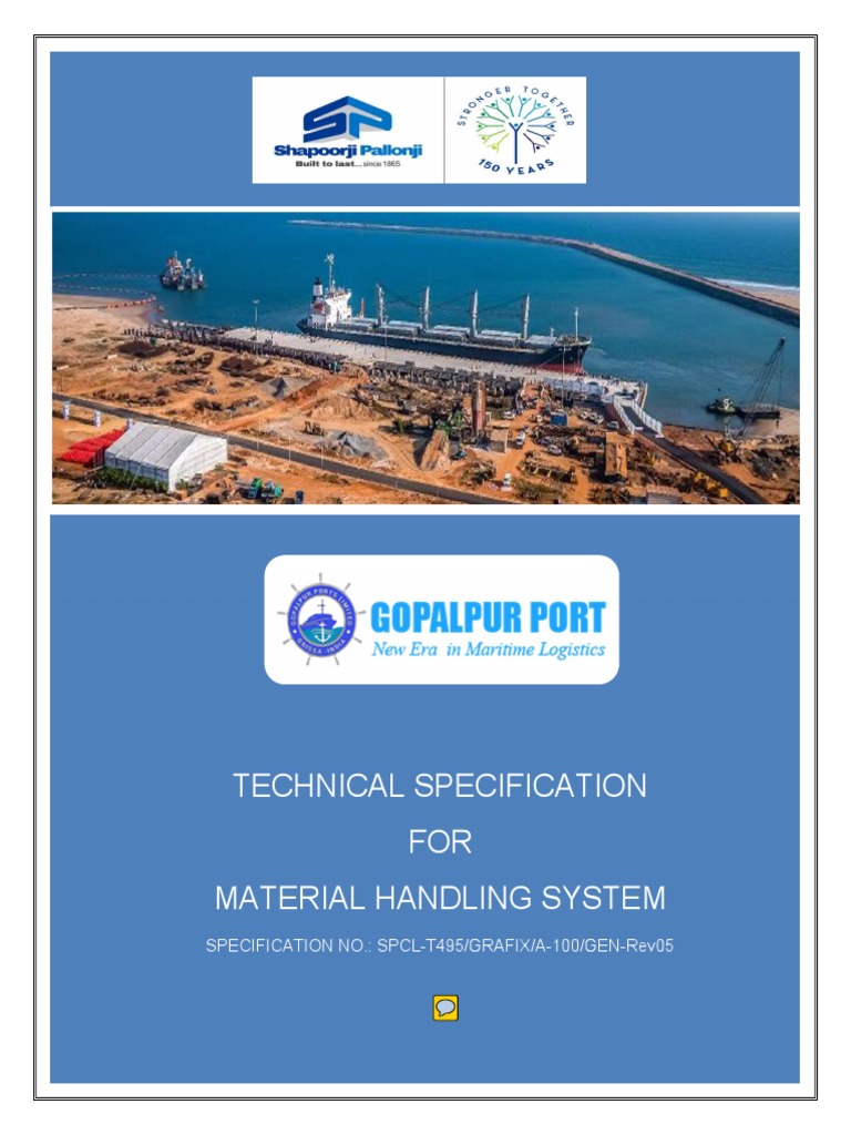 Material Handling System Specification | PDF | Transmission (Mechanics ...