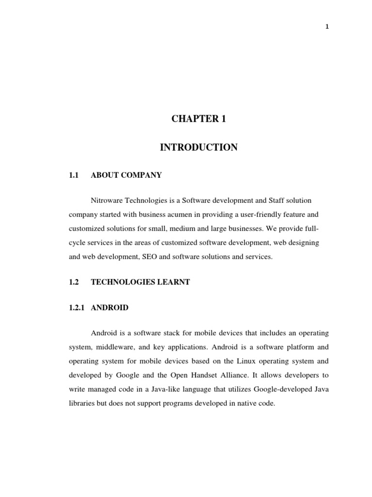 Android Development Pdf Java Programming Language Android Operating System