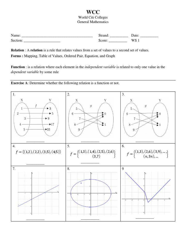 Dependent Variable by Some Rule | PDF | Variable (Mathematics) | Function (Mathematics)