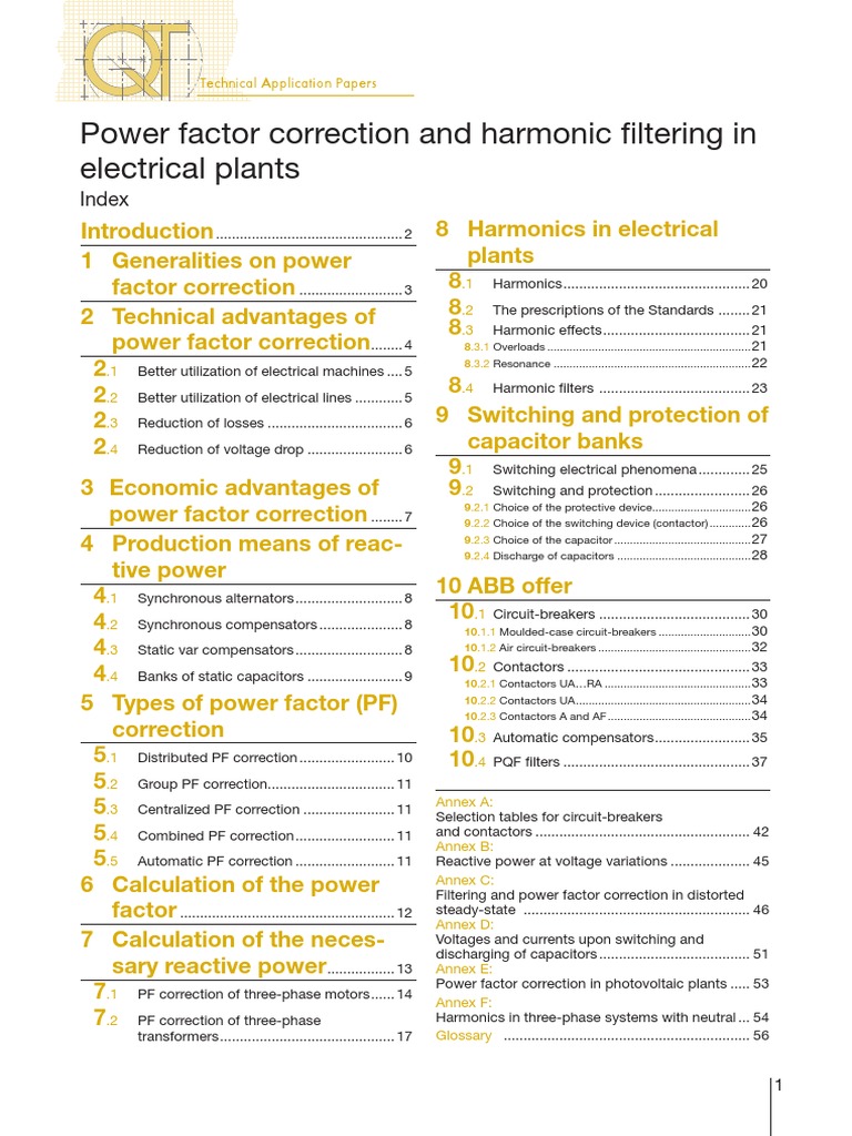 Power Factor Correction Techniques | PDF | Ac Power | Alternating Current
