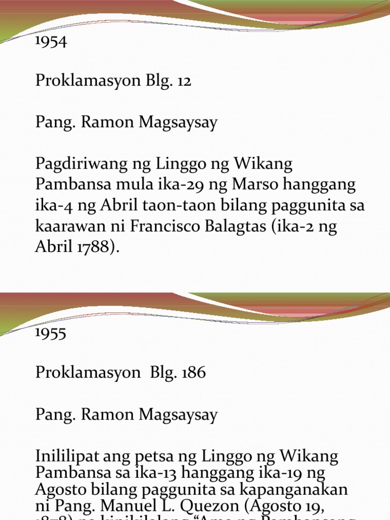 Batas Pangwika Key | PDF