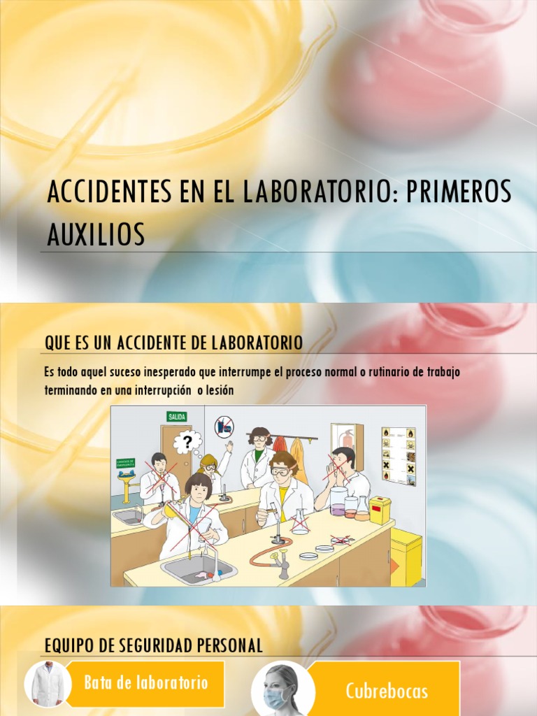Accidentes en El Laboratorio (1) | Laboratorios | Vómitos