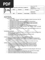 F-PMJ-15.3 Form Job Description - Penanggung Jawab Opasional (PJO) - PT ...