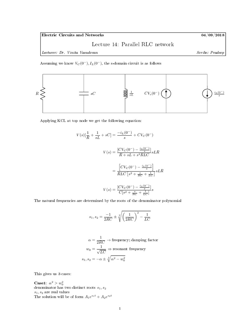 Lecture 15 Scribe PDF | PDF | Electrical Engineering | Mathematical ...