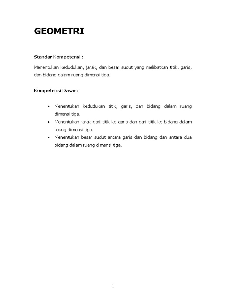 Modul Dimensi Tiga Untuk Radit | PDF