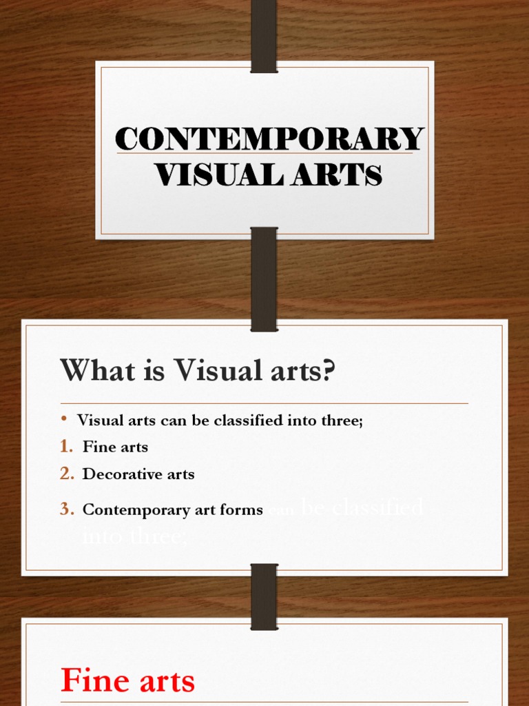Contemporary Visual Arts | PDF | Paintings | Installation Art