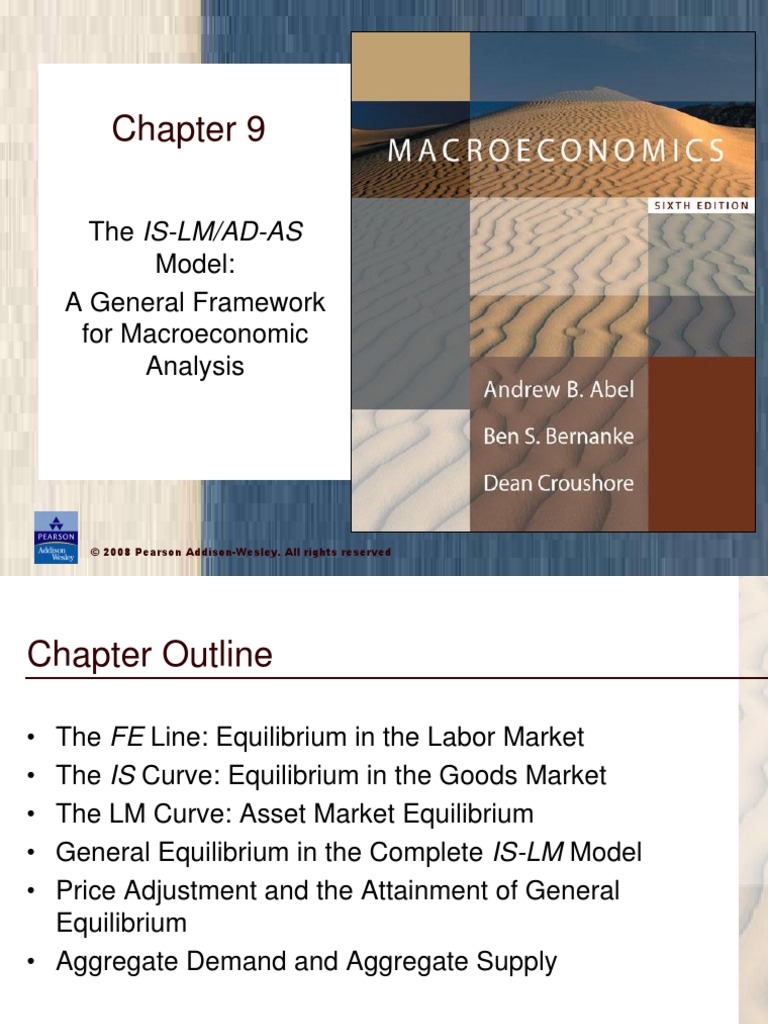 The IS-LM/AD-AS Model: A General Framework For Macroeconomic Analysis ...