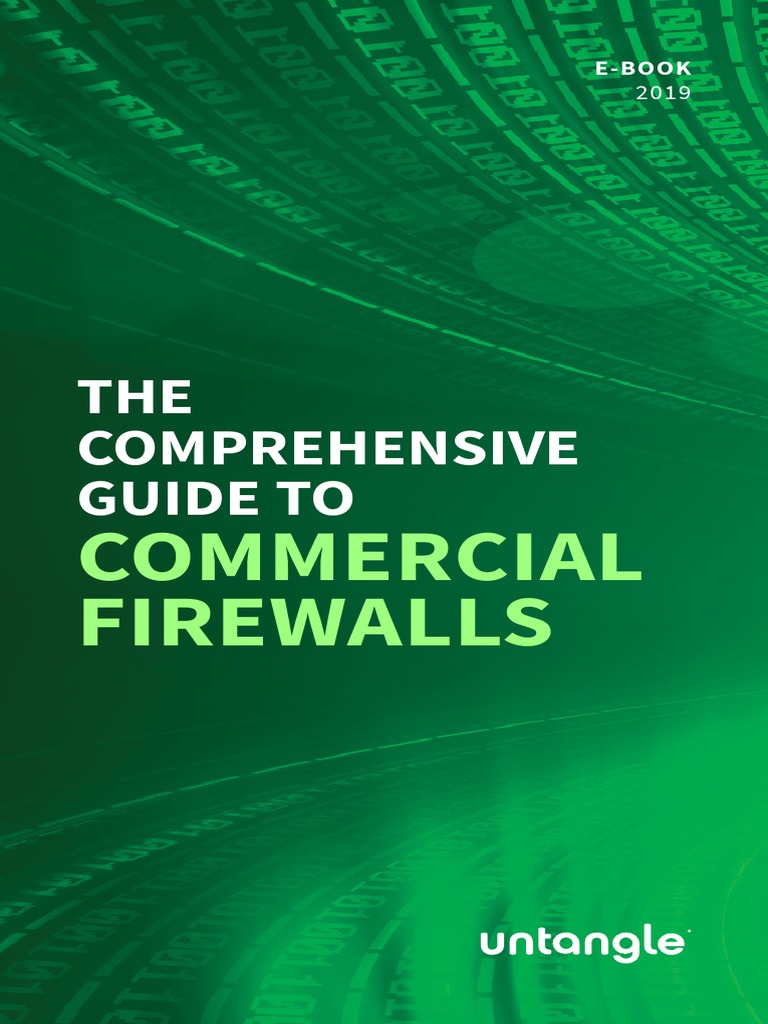 The Comprehensive Guide To Commercial Firewalls Ebook | PDF | Firewall (Computing) | Computer ...