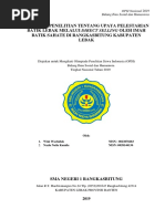 Pedoman OPSI 2024 untuk SMP dan SMA | PDF