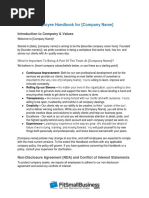 Employee Gift and Entertainment Policy | PDF | Policy | Business