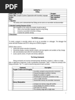 Programming Model 3 Tutorial Solutions - Processor (CPU) Simulators | PDF | Central Processing ...