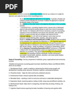 The CPCAB Model of Helping Work and Counselling Practice. | PDF ...