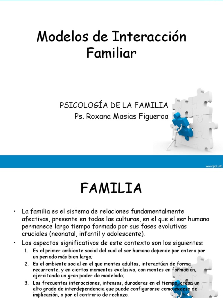 Modelos de Interacción Familiar | PDF | Familia | Comportamiento