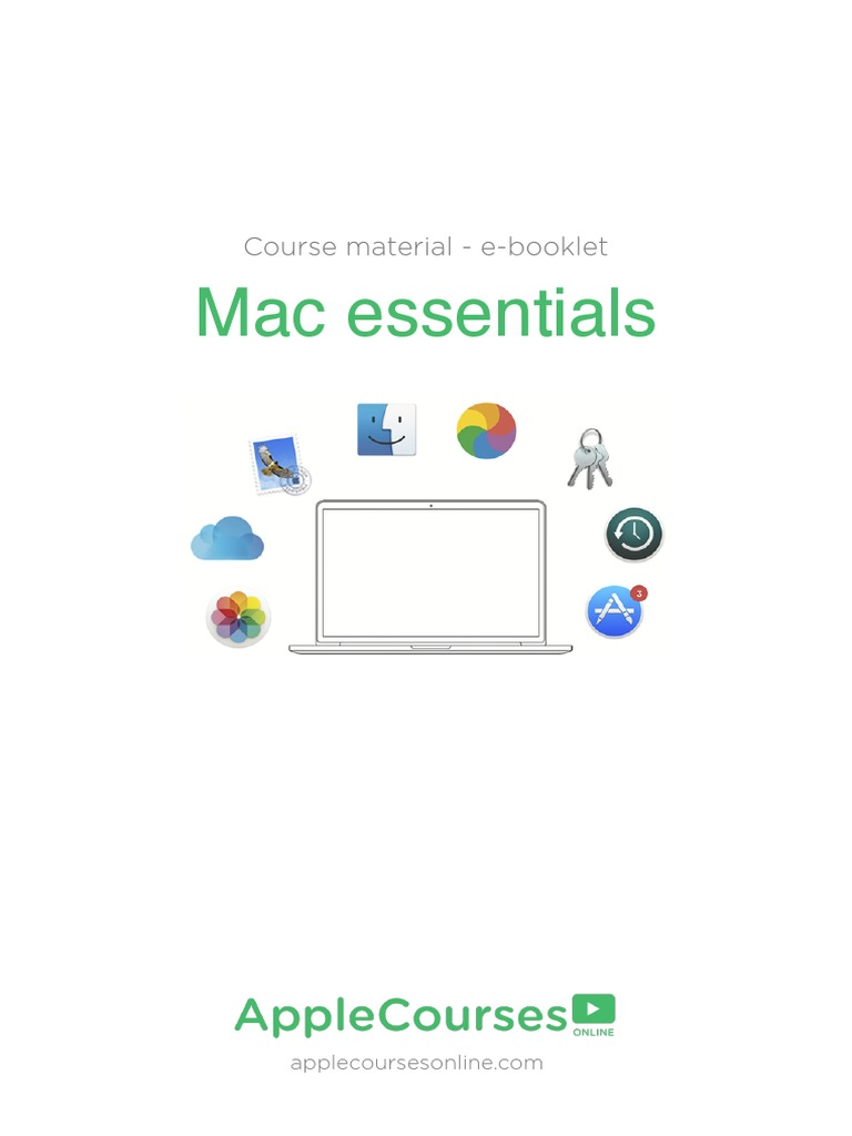 E Booklet Mac Essentials - Pages v1 | PDF | Screenshot | Mac Os
