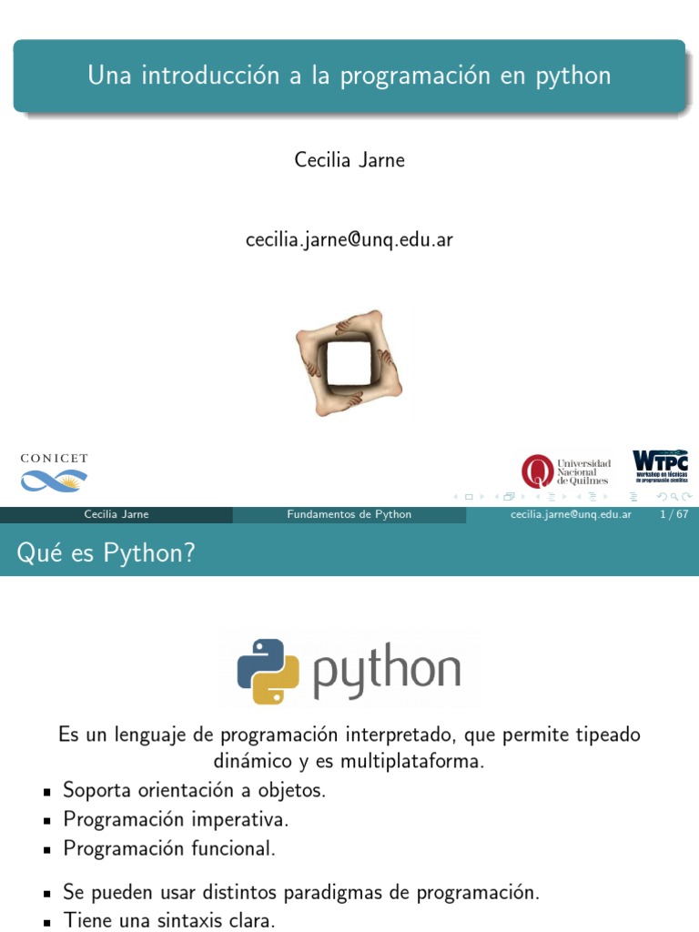 02 Intro Python | PDF | Programación de computadoras | Ingeniería de ...