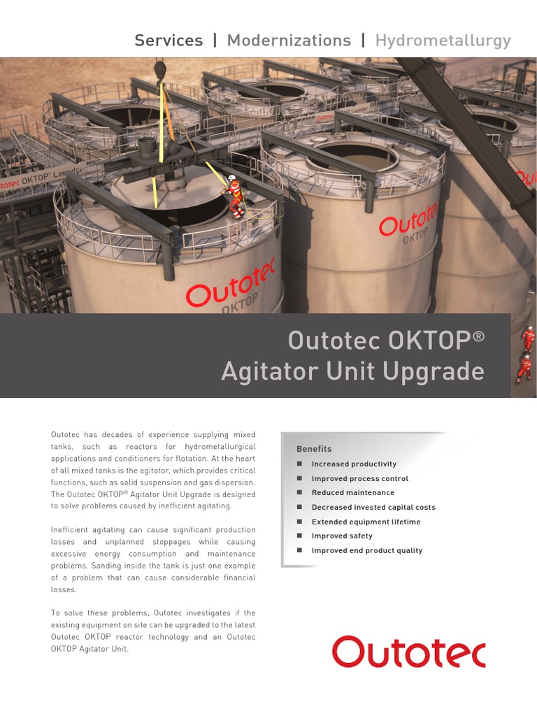 Outotec Oktop Agitator Unit Upgrade | PDF | Finite Element Method ...