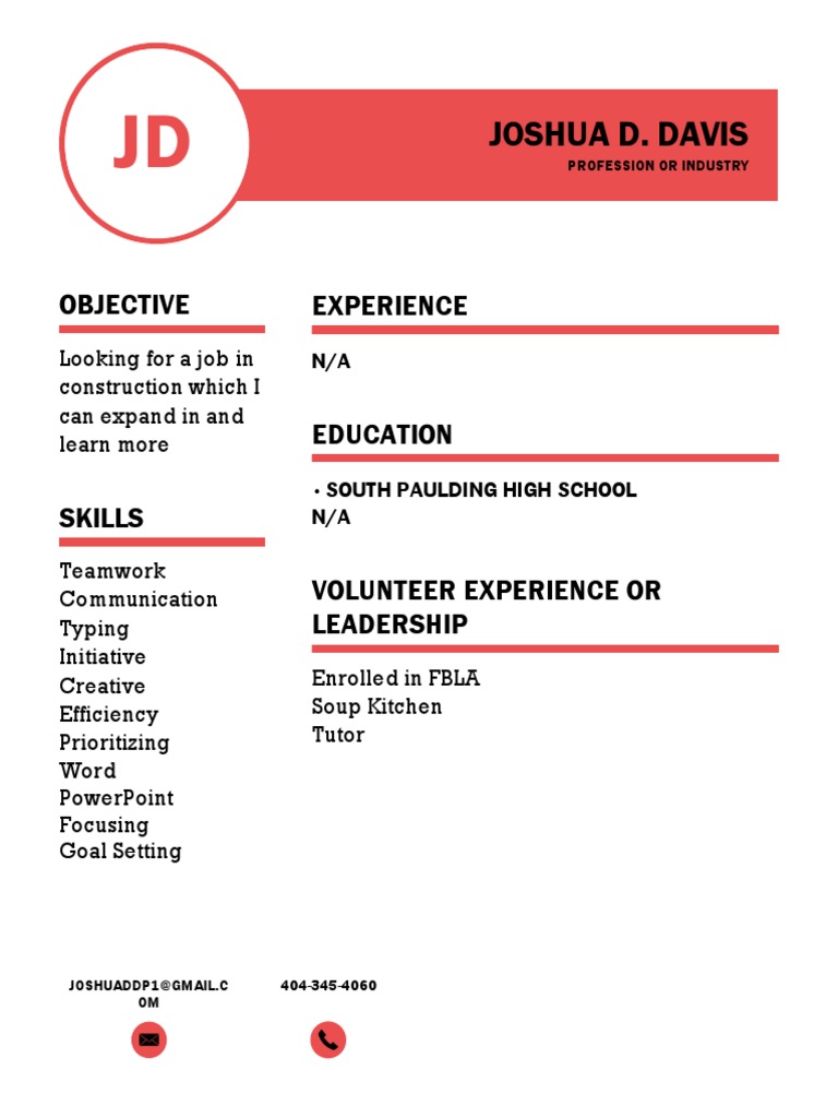 JD Resume | PDF