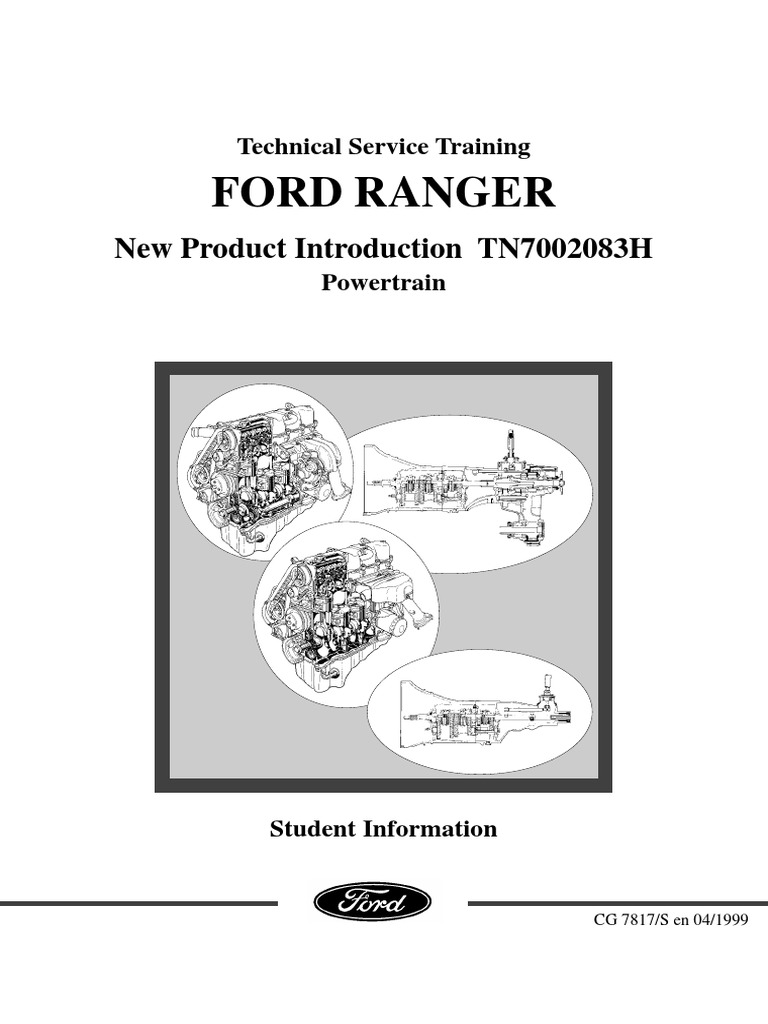 Ford Ranger WL PDF | PDF | Turbocharger | Diesel Engine