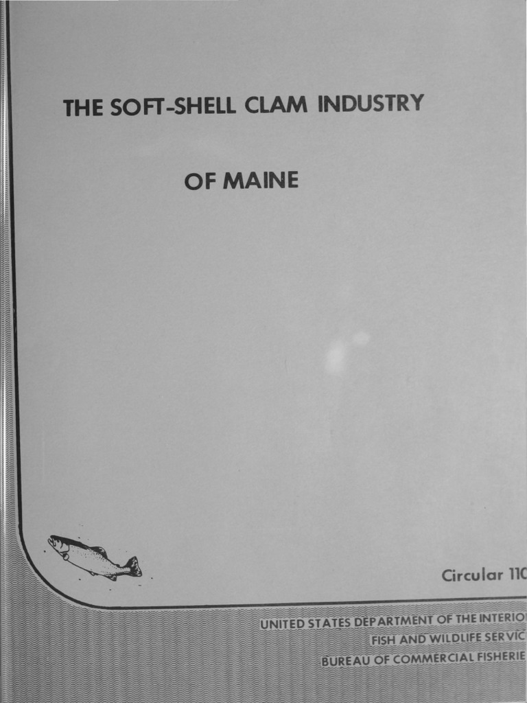 Maine Soft-Shell Clam Industry Overview | PDF | Spawn (Biology) | Bivalvia