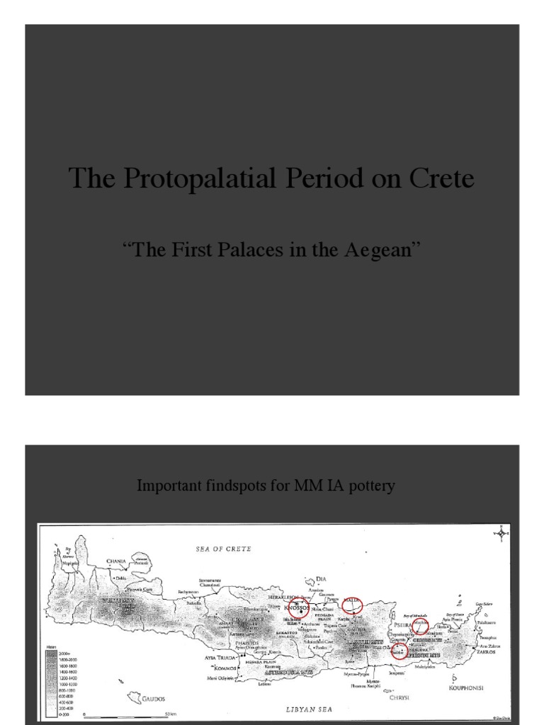 Protopalatial Period On Crete | PDF | Ancient Peoples Of Europe ...