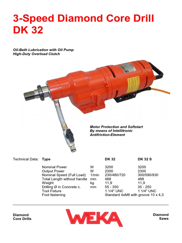 Perfuratriz weka dk32 | Electric Motor | Drill