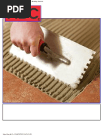 ABC Heavy-Duty Tile Adhesive Overview | PDF | Tile | Silicone