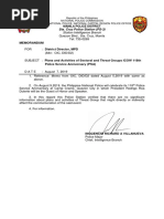 Spot Report Template | PDF | Law Enforcement | Crime & Violence