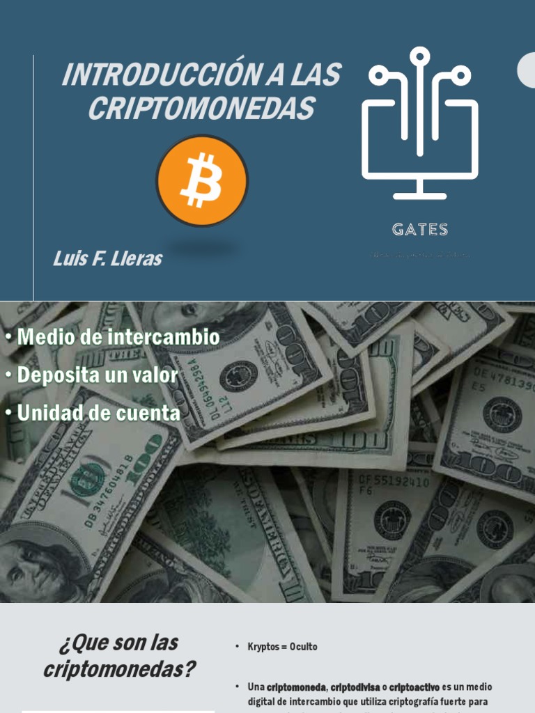 Introducción A Las Criptomonedas (Autosaved) | PDF | Criptomoneda | Bitcoin