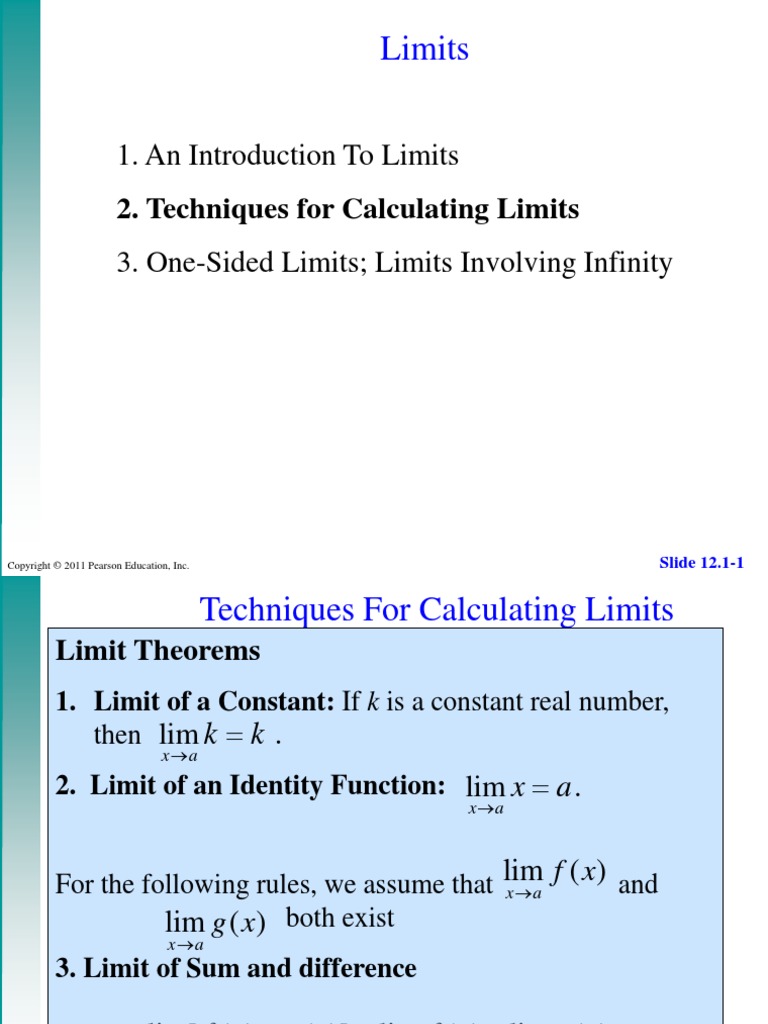 Limit Theorems | PDF | Fraction (Mathematics) | Polynomial