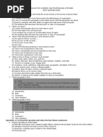 Exam and TOS For EAPP | PDF