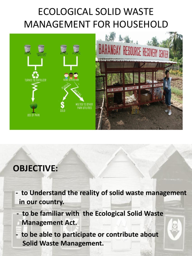 Household Ecological Waste Management Guide | PDF | Waste Management ...