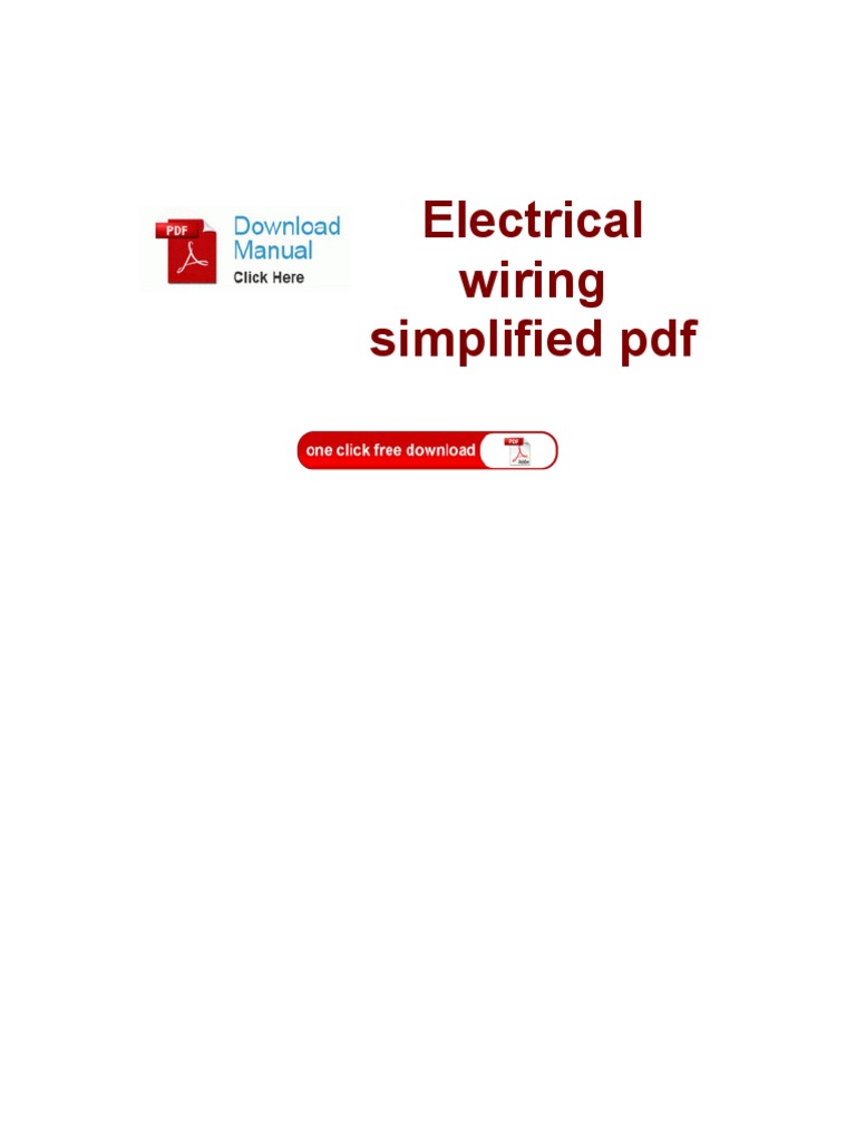 Electrical Wiring Simplified PDF | PDF | Smartphone | Microsoft Windows