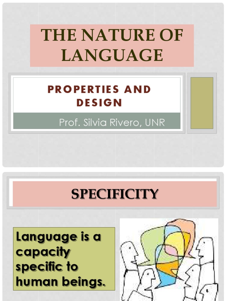 The Nature of Human Language | PDF