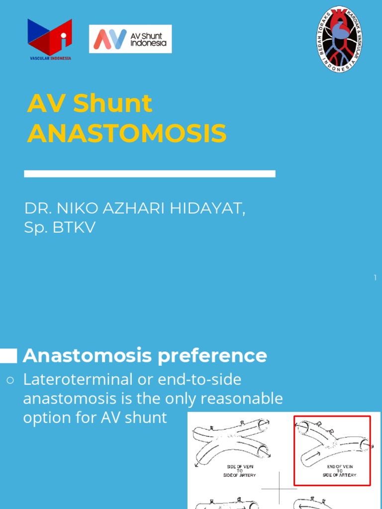 Teknik Anastomosis Pembuluh Darah AV | PDF | Artery | Medical Procedures