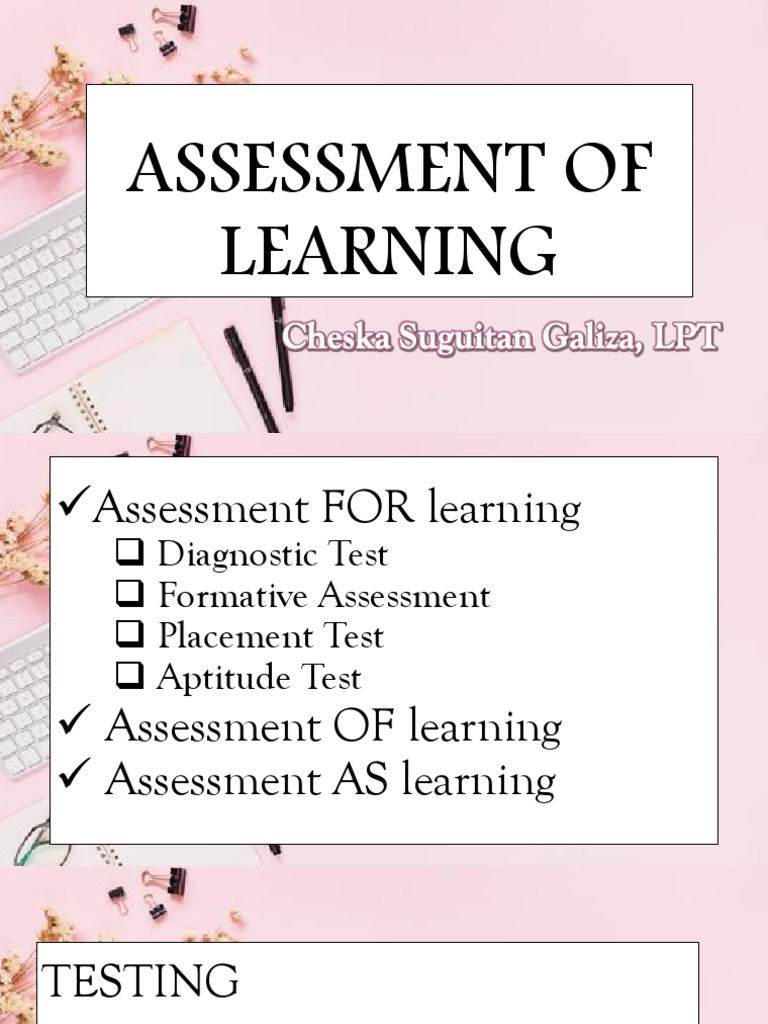 A Comprehensive Overview of Educational Assessment: Evaluating Student ...
