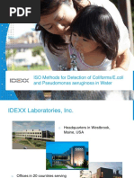 Colilert-18 SOP 2016 | PDF | Escherichia Coli | Water