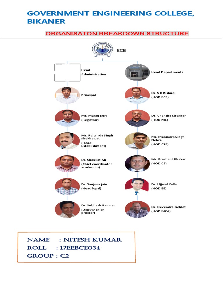 Structure of College | PDF