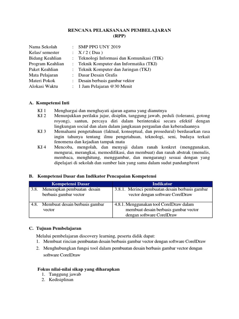 RPP Slamet Triyadi Nurkhamid, S.si.,m.kom.,ph.d. | PDF