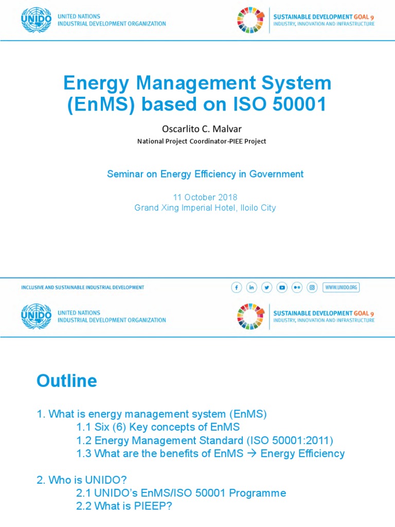 ISO 50001 Unido | PDF | Energy Management | Efficient Energy Use