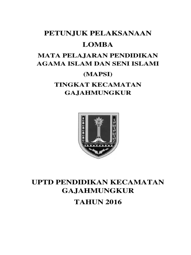 Teknik Lomba Mapsi | PDF